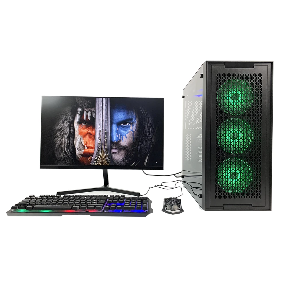 Gaming-computer-case-desktop-240-water-cooled-side-transparent-glass ...