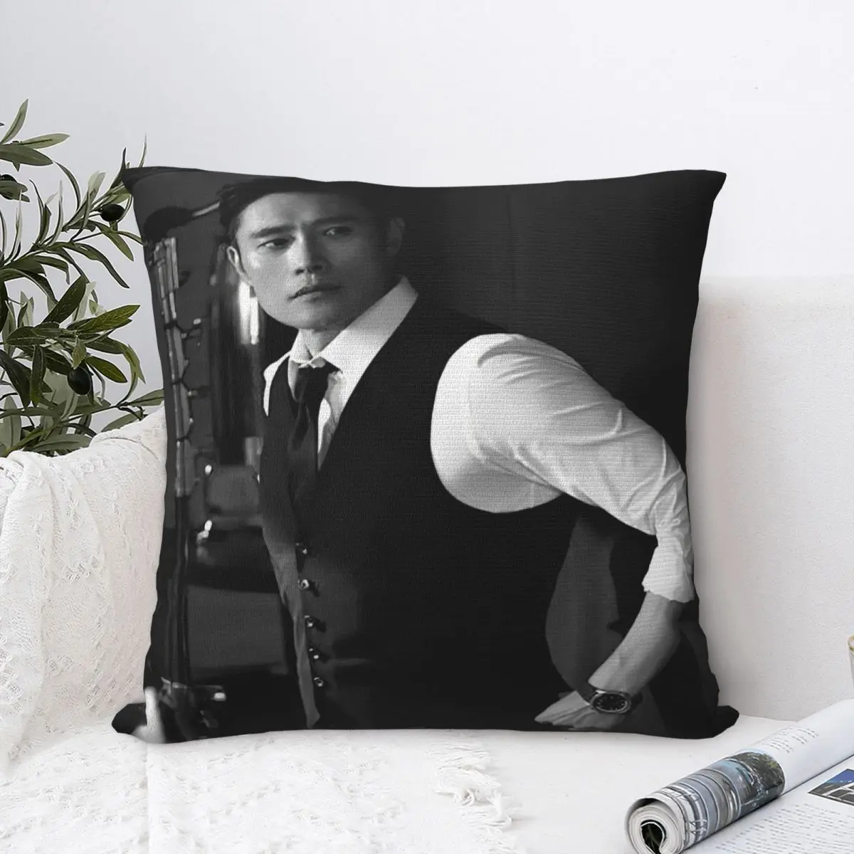 Soft and Sweet Home Lee Byung Hun ActorDecor Pillowcases Accessories ...