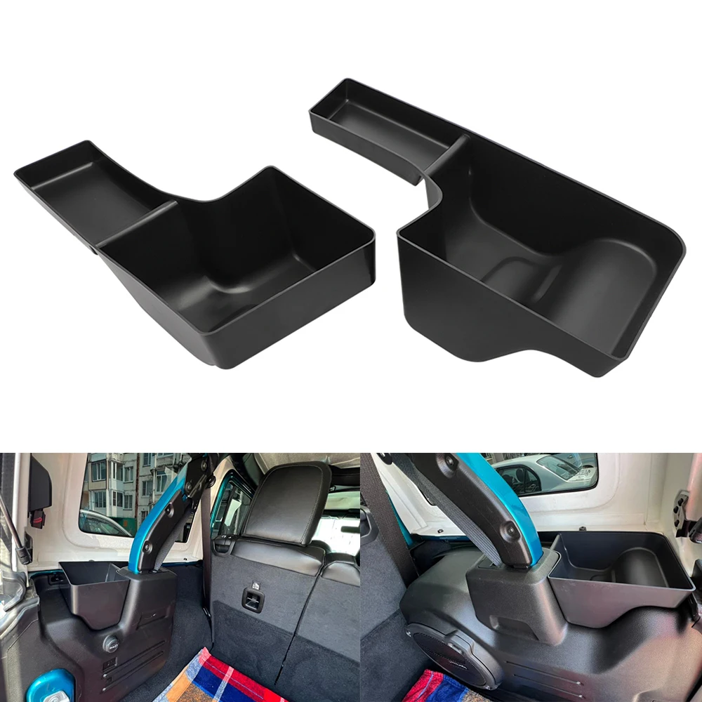 Rear Trunk Box Organizer Cargo Side Tray For Jeep Wrangler Jl Jlu ...