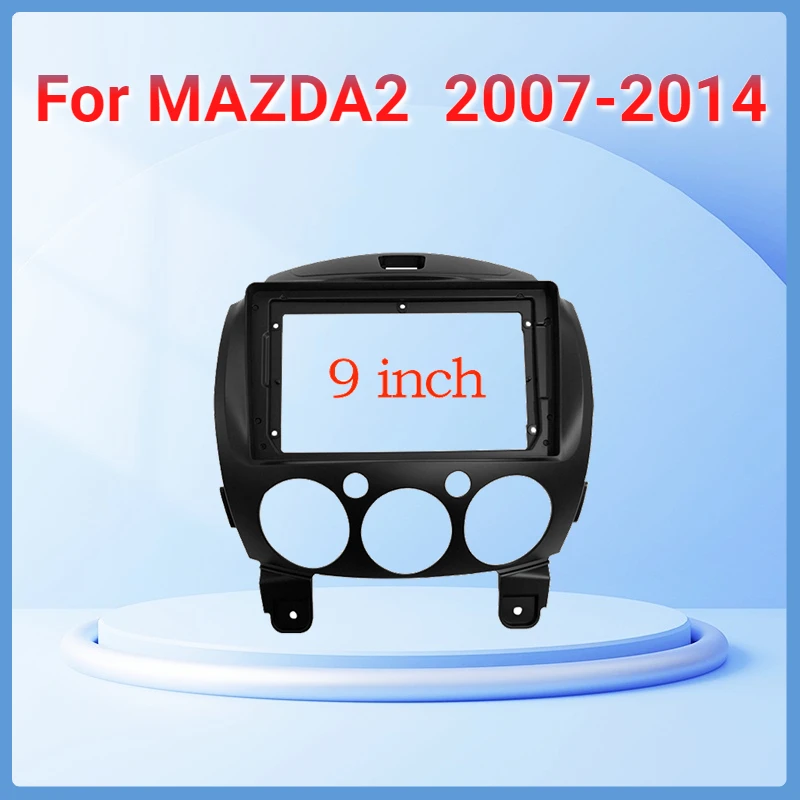 9-Inch-Car-Plastic-Dash-Panel-Auto-Radio-Multimedia-Fascia-For-MAZDA-2 ...