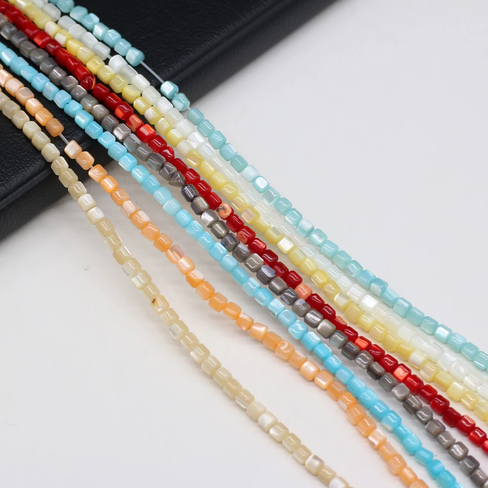Natural-Stone-Sea-Shell-Multi-color-Loosely-Spaced-Beads-Can-Be-Used ...