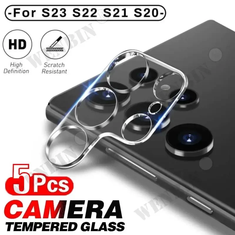 5-PCS-3D-Camera-Protector-Glass-For-Samsung-S24-Ultra-Plus-S23-S22-S23 ...