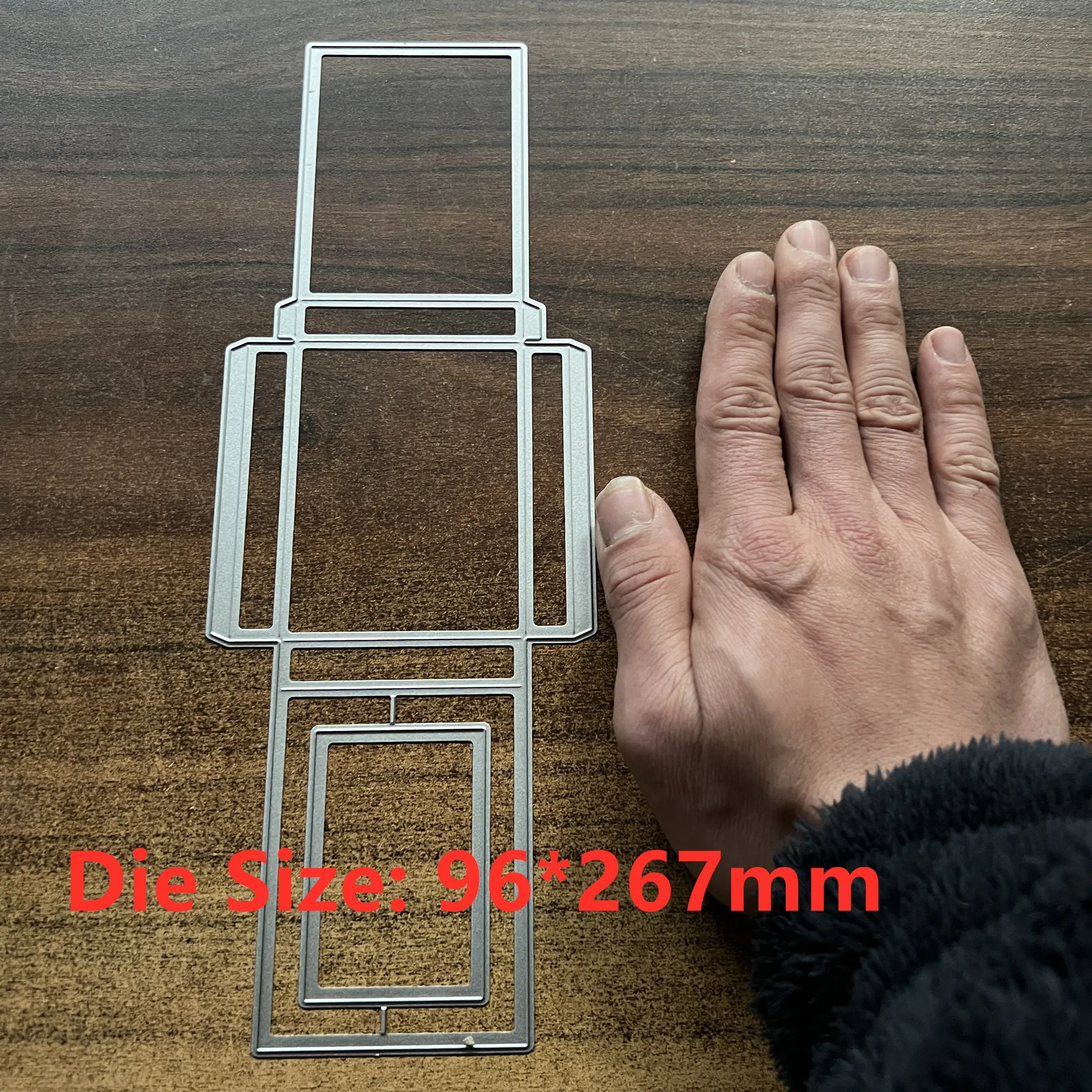 1pc Big 3D Box Metal Cutting Dies for DIY Scrapbooking Album Paper ...