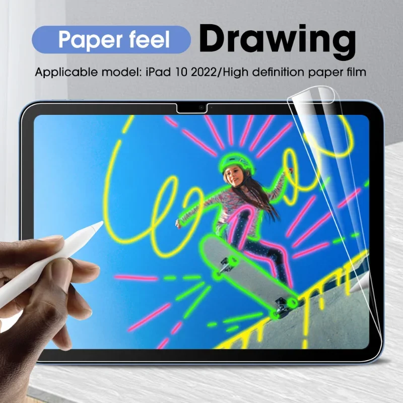 Paper-Feel-screen-protector-film-for-Ipad-10-Feel-Paper-Removable-Matte ...