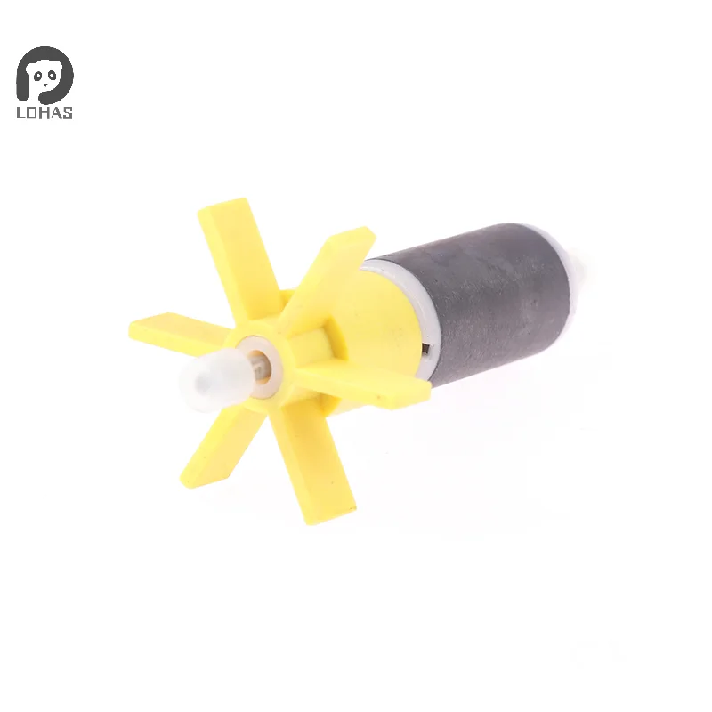 Aquarium-Water-Pump-Yellow-Replacement-Filter-Impeller-Rotor-Includes ...