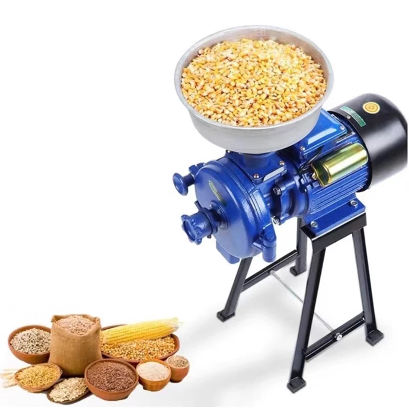 3000W-High-Power-Electric-Feed-Mill-Wet-And-Dry-Cereals-Grinder-Corn ...