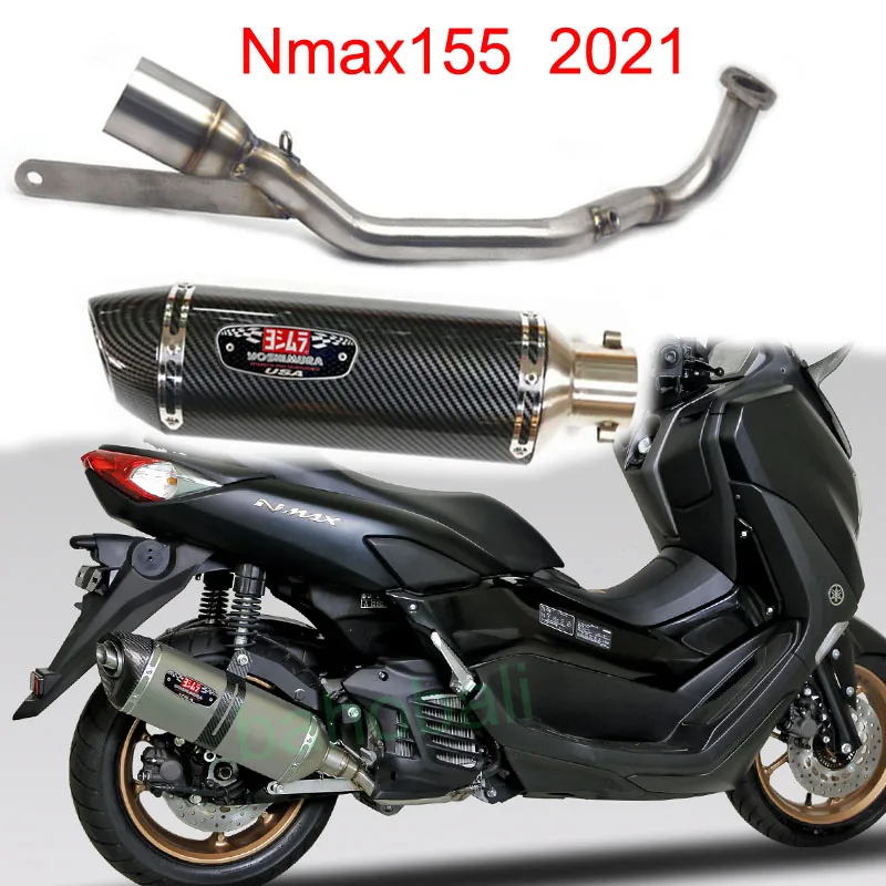 Nmax155-Motorcycle-Exhaust-Yoshimura-Pipe-Stainless-Steel-Link-Front ...