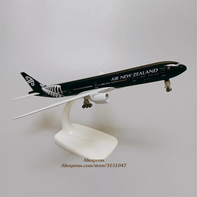 19cm-Model-Airplane-Black-Air-NEW-ZEALAND-Airlines-B777-Boeing-777 ...