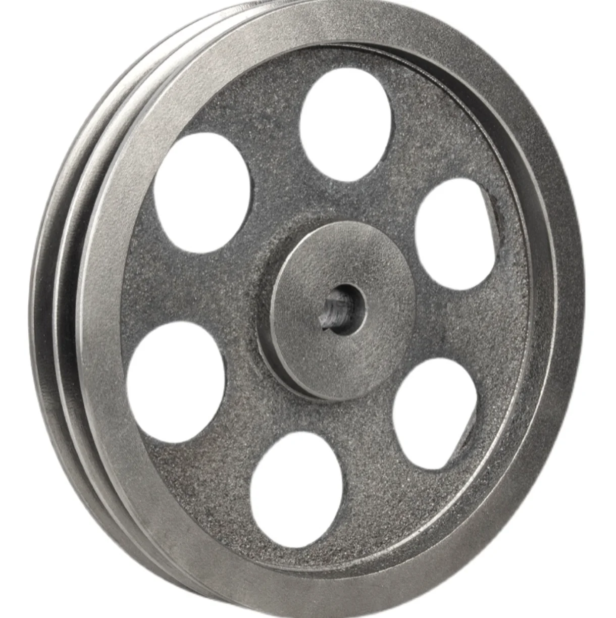 OD-230mm-National-Standard-Belt-Pulley-Double-Groove-Hollow-Cast-Iron ...