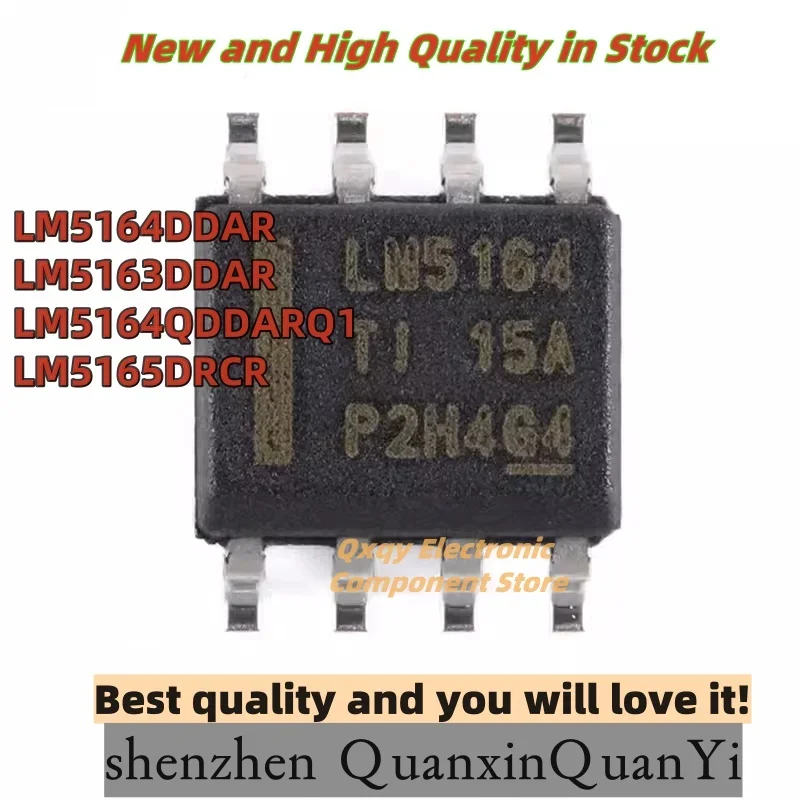10pcs-LM5164DDAR-LM5164-LM5163DDAR-LM5163-LM5164QDDARQ1-LM5164Q-LM5165DRCR-5165-SOP8-VSON-10 ...