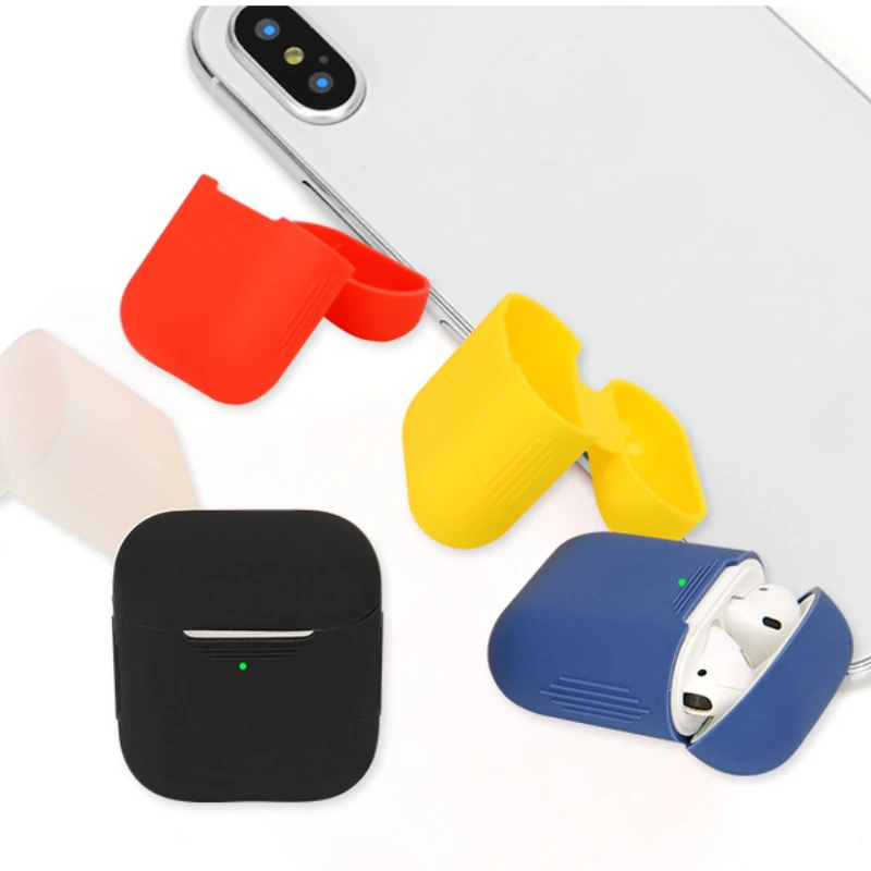 Universal-Silicone-Case-For-Apple-Air-pods-2-1-Cover-Protective ...
