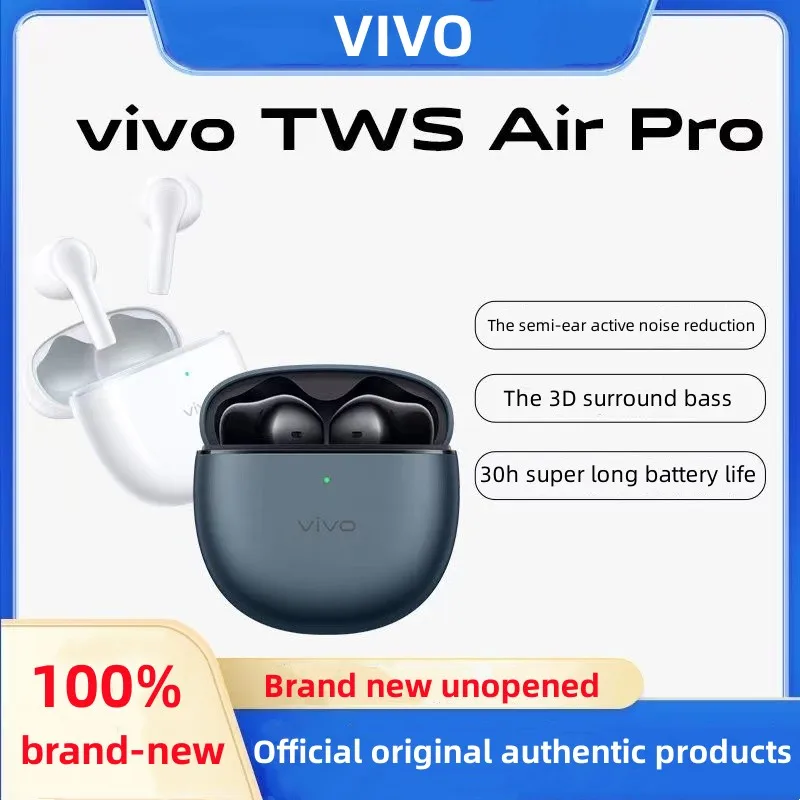 "New" vivo TWS air Pro noise reducing wireless Bluetooth headset ...
