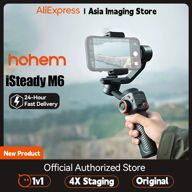 Hohem-ISteady-M6-Gimbal-Stabilizer-For-Smartphone-Upgrade-3-Axis-Phone ...
