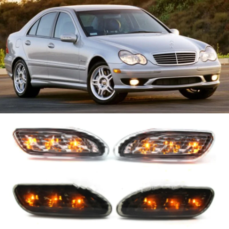 LED-Car-Bumper-Side-Led-Light-Headlight-Signal-Light-For-Mercedes-Benz ...
