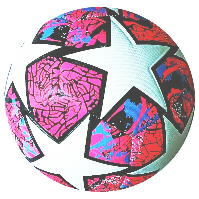 JANYGM-Ballon-de-football-professionnel-taille-5-mat-riau-PU-rouge-r ...
