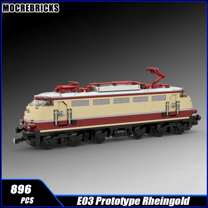 MOC-83627-City-Railway-German-High-Speed-E03-Prototype-Rhine-Gold-Train ...