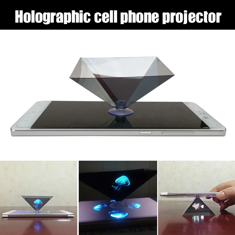 Cell Phone Hologram Projector