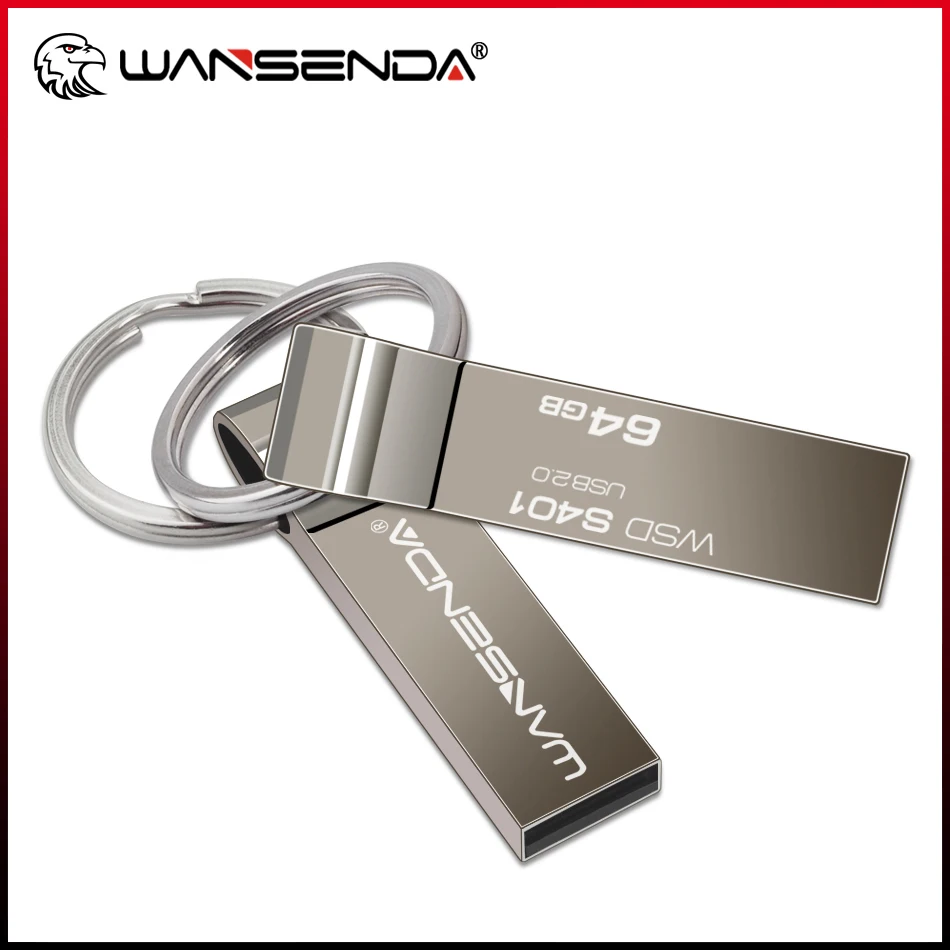 WANSENDA-USB-Flash-Drive-Waterproof-Pendrive-128GB-64GB-32GB-16GB-8GB ...