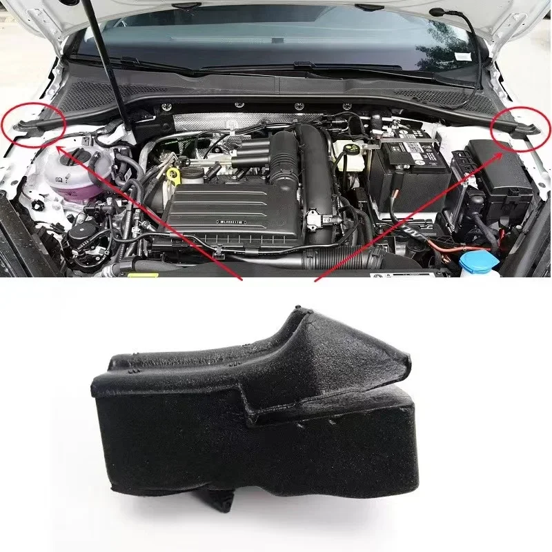 Pair Hood Bonnet Seal Filler Piece For VW Golf 7 MK7 5G0864760B ...