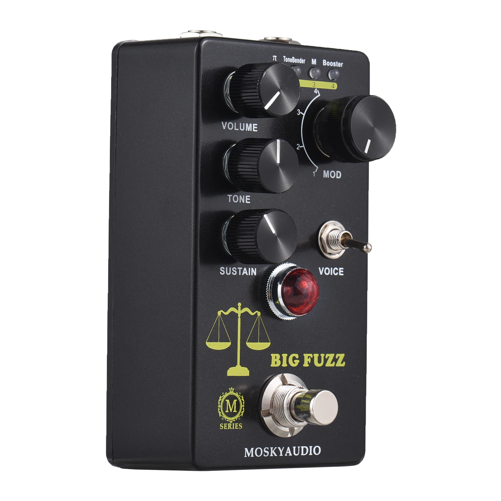 MOSKYAudio-FUZZ-Guitar-Effect-Pedal-Portable-Digital-Fuzz-Guitar-4-Mode ...