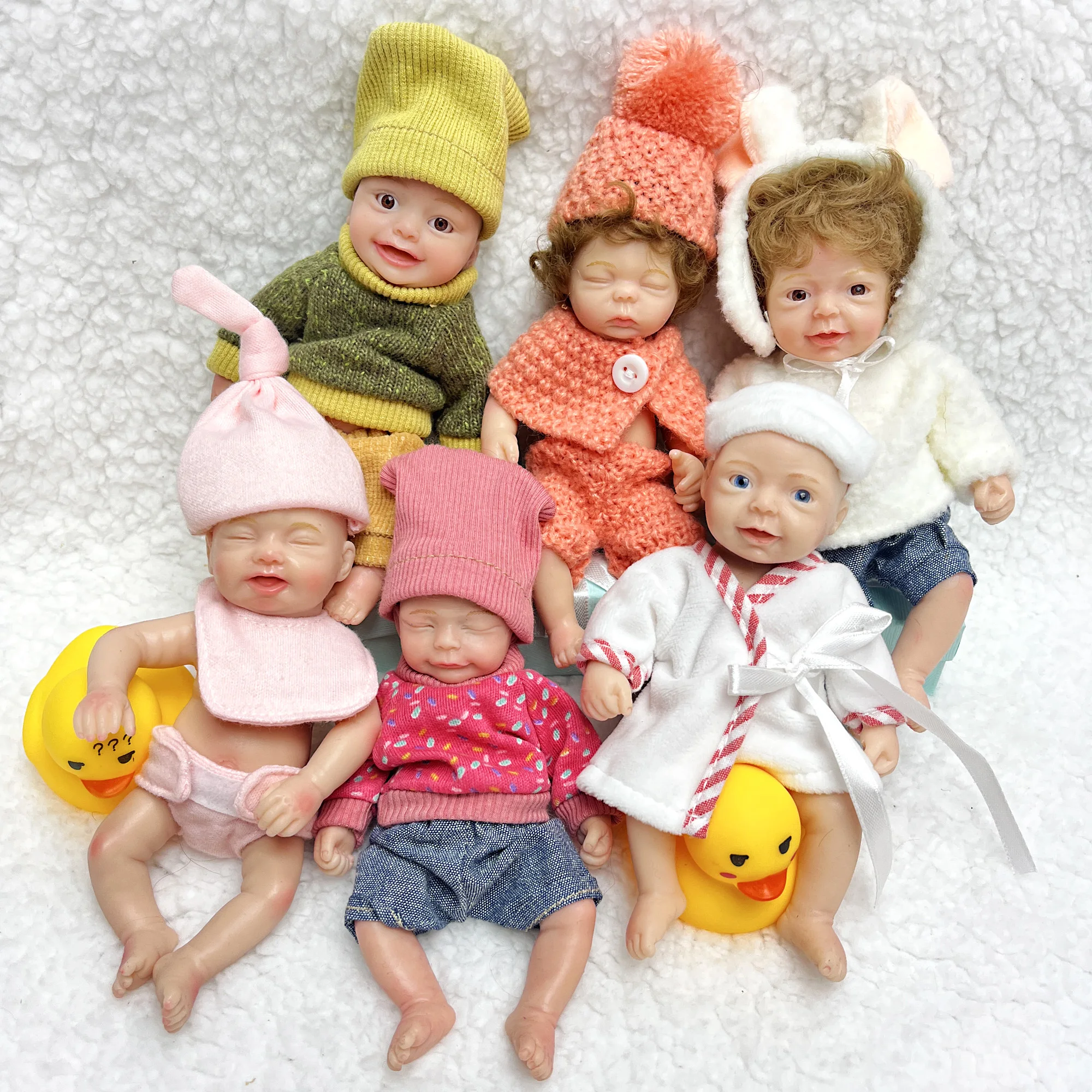 15CM-Adorable-Mini-Palm-Whole-Silicone-Doll-Full-Body-Soft-Silicone ...