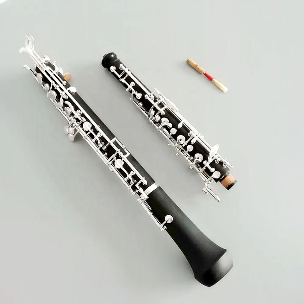 Oboe-de-tono-C-Chapado-en-plata-ABS-instrumento-musical-venta-al-por ...