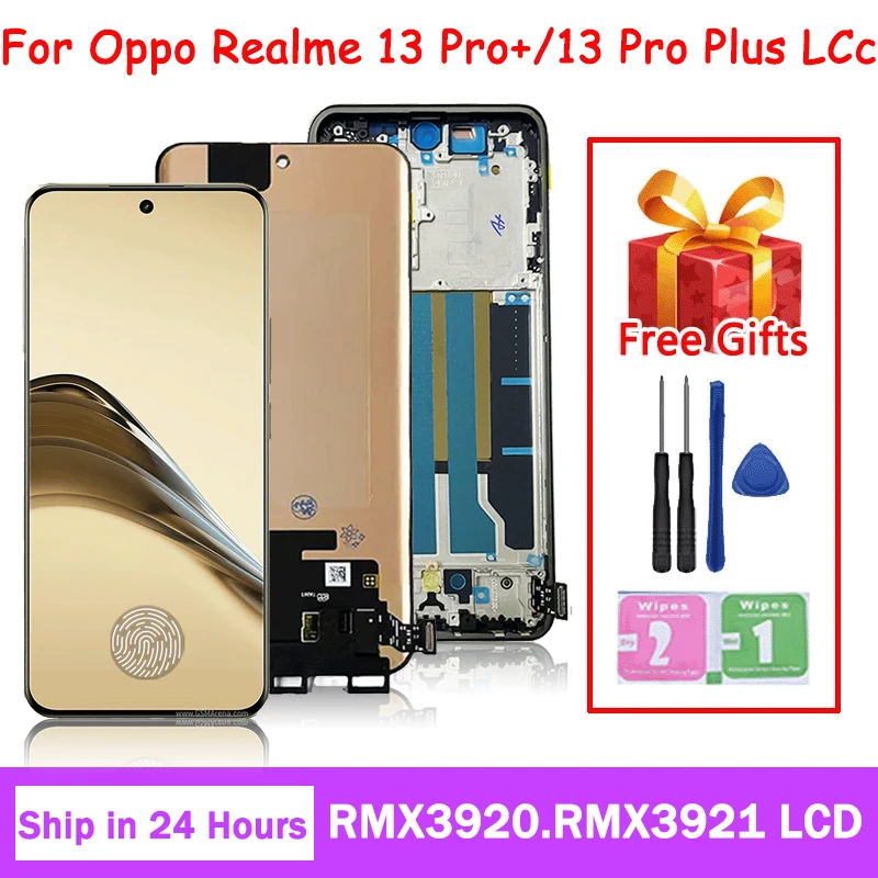 6.7“AMOLED 120Hz For Oppo Realme 13 Pro+ Plus LCD RMX3920, RMX3921 LCD ...