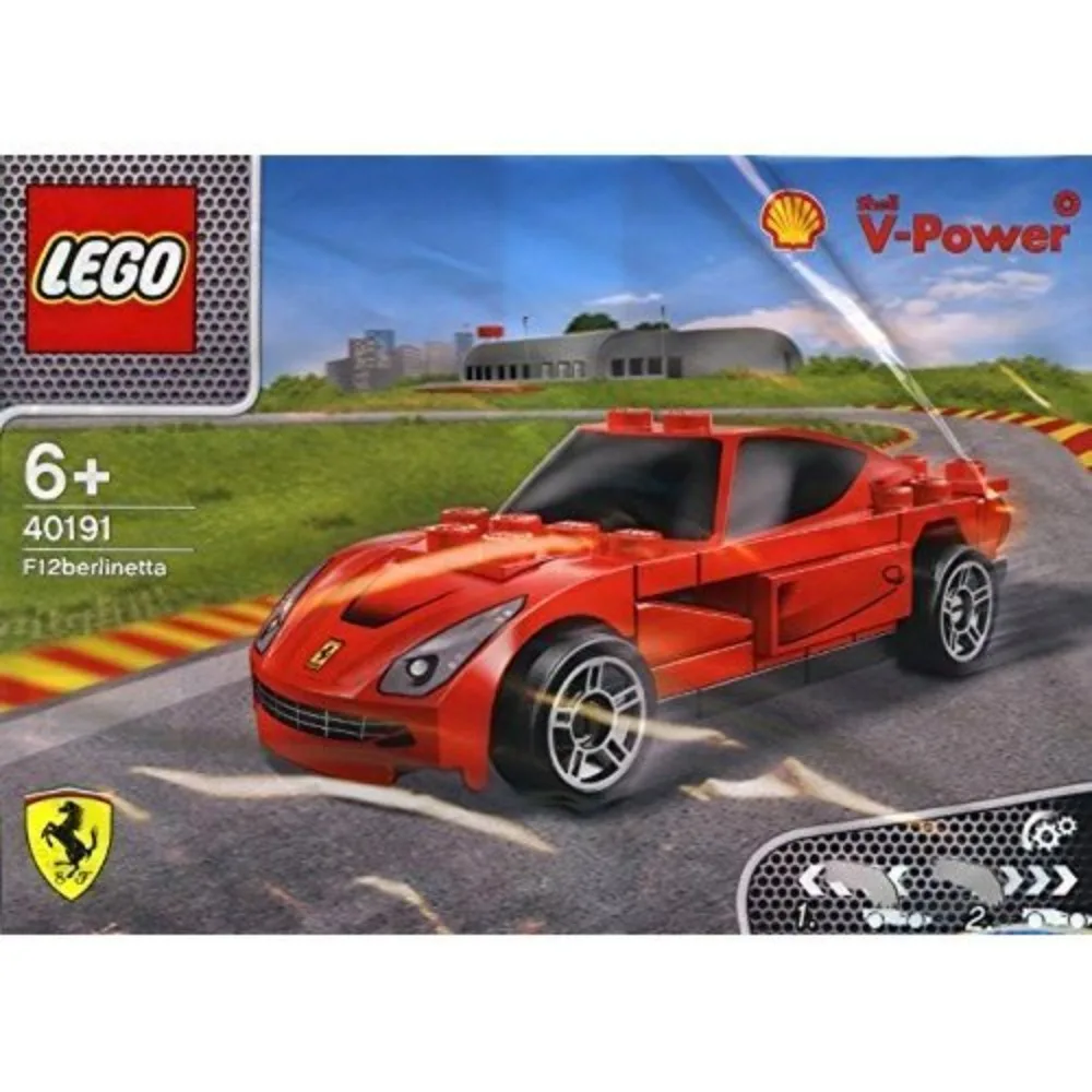 LEGO 2014 The New Shell V-Power Collection Ferrari F12 Berlinetta 40191 ...