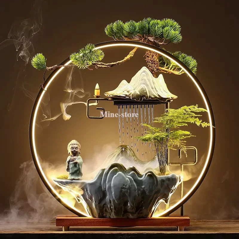 Humidifi Diffuser Incense Burner Electric Holder Smoke Waterfall ...