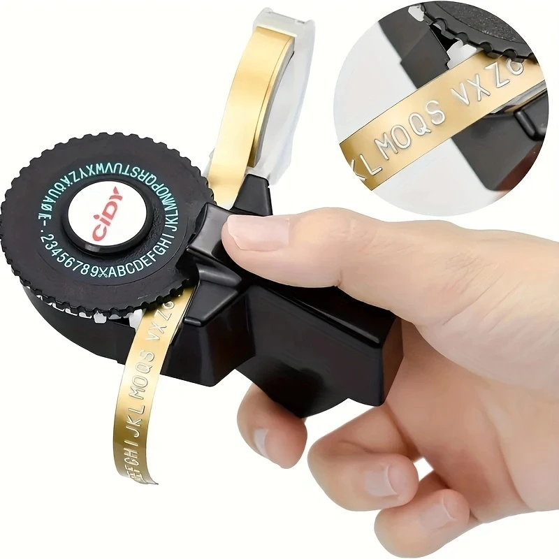 10pcs-mini-manual-embossed-DIY-label-printer-portable-mobile-label ...