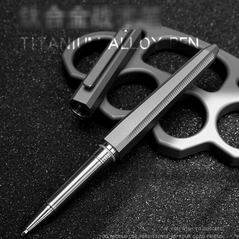 Tactical Survival Pen Titanium | Pen Tactical Titanium Weapon - Edc ...