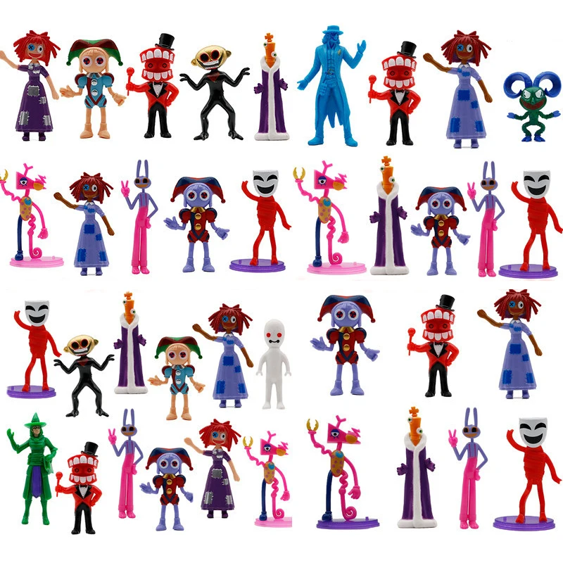 The Amazing Digital Circus Figure Set Pomni Jax Gangle, 52% OFF