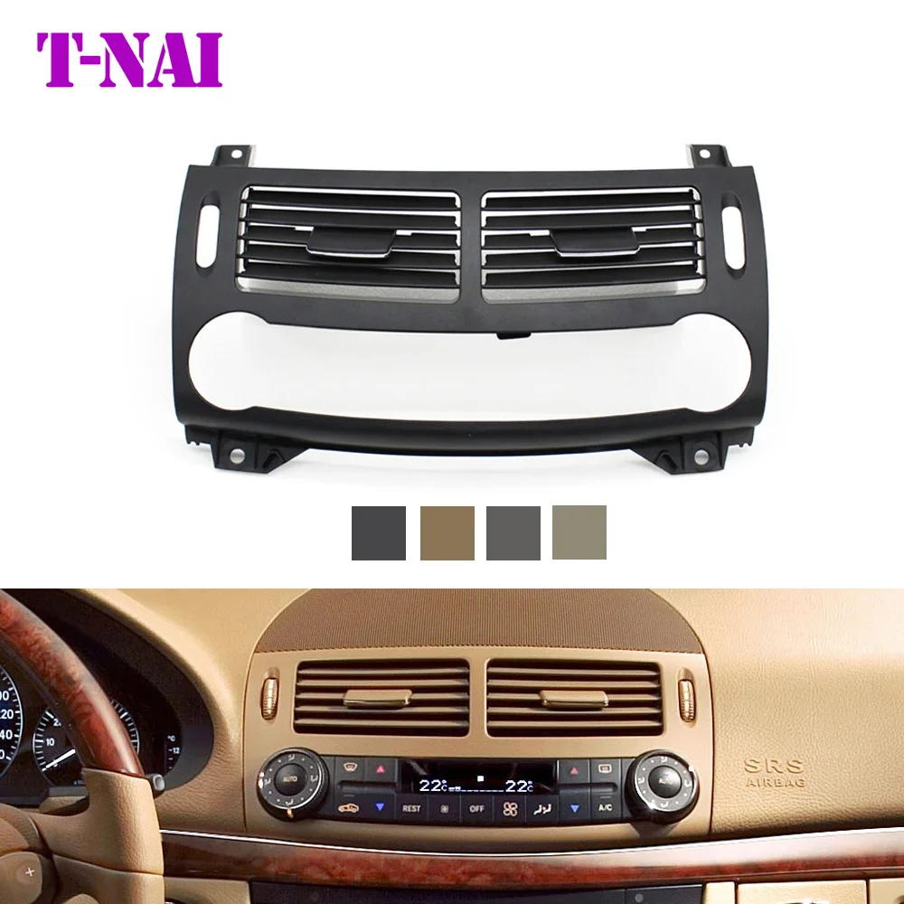 W211 Car Front Dashboard Middle AC Vent Air Vent Grille Panel Cover For ...