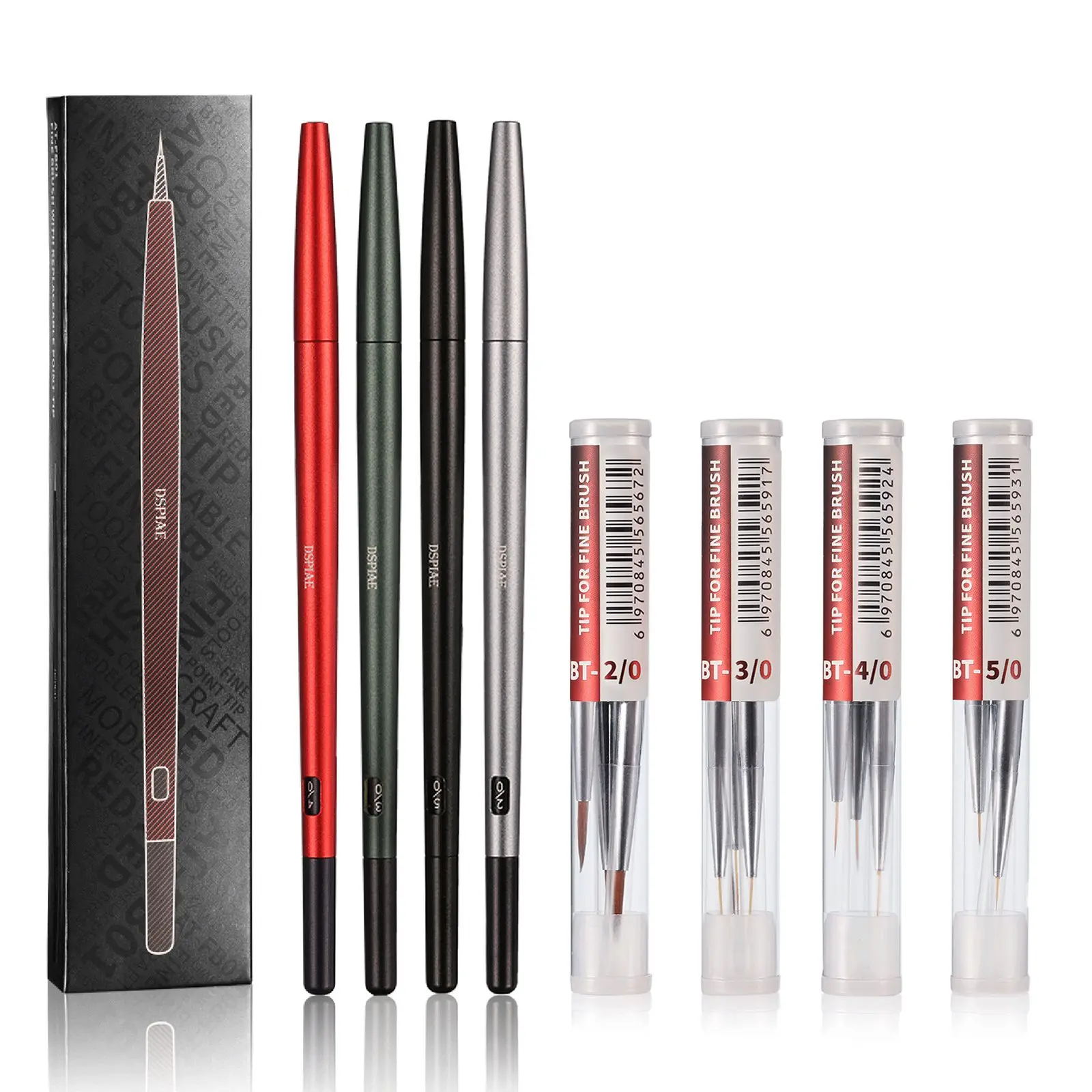 DSPIAE-Aluminium-Alloy-AT-FB-Pen-Black-Red-Green-Gray-AT-FBRD-AT-FBBK ...