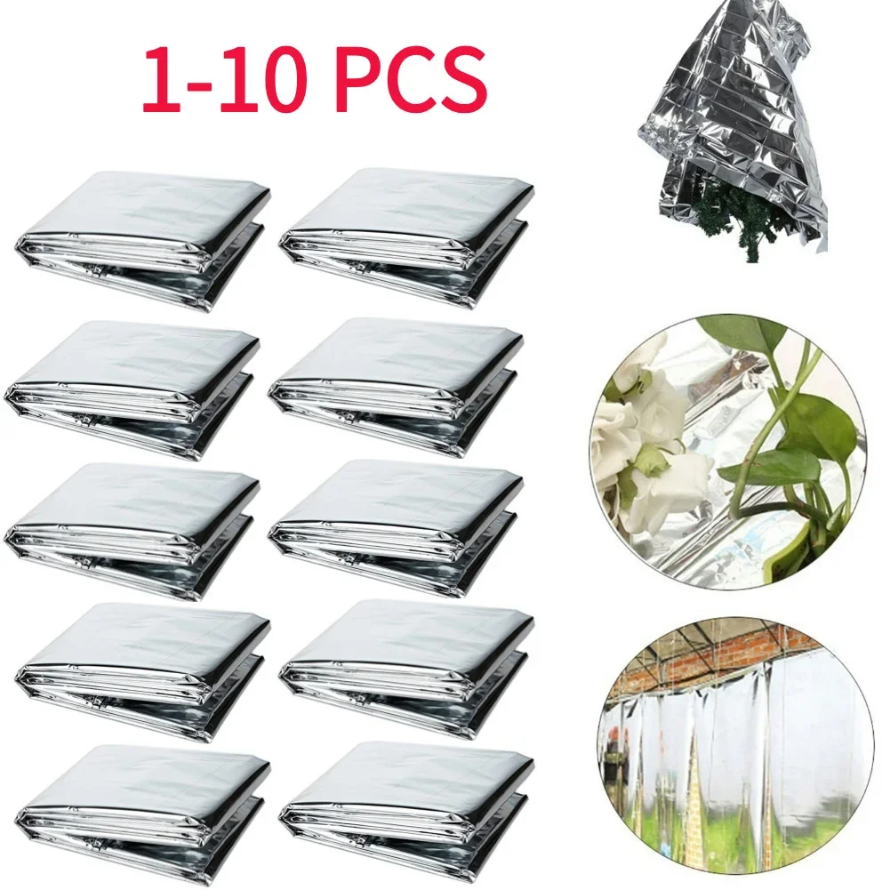 1-10Pcs-Silver-Mylar-Highly-Reflective-Films-210x120cm-Good-Solar ...