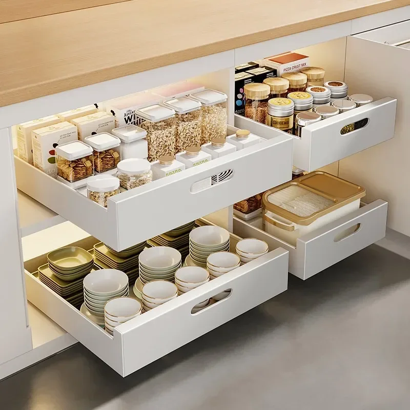 Cabinet-Drawer-Storage-Rack-Kitchen-Storage-Basket-Layered-Condiment ...