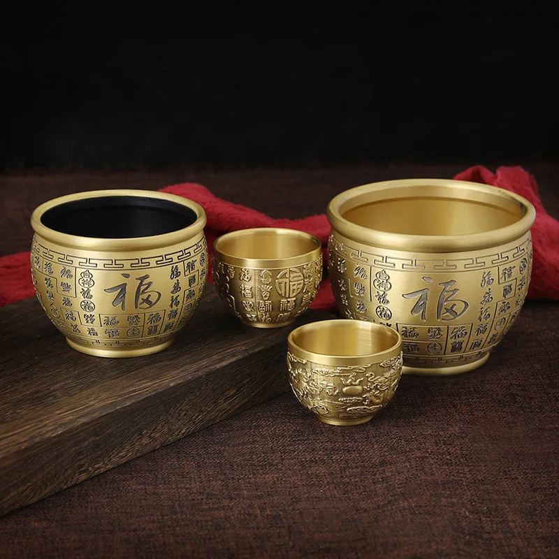 Feng-Shui-Treasure-Bowl-Brass-Bowl-Ornaments-Wealth-Cornucopia-Copper ...