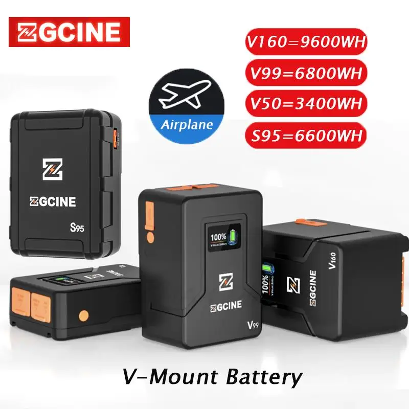 ZGCINE-ZG-V160-V99-V50-S95-V-Mount-Battery-6800mAh-Power-Bank-V-Lock-Li ...