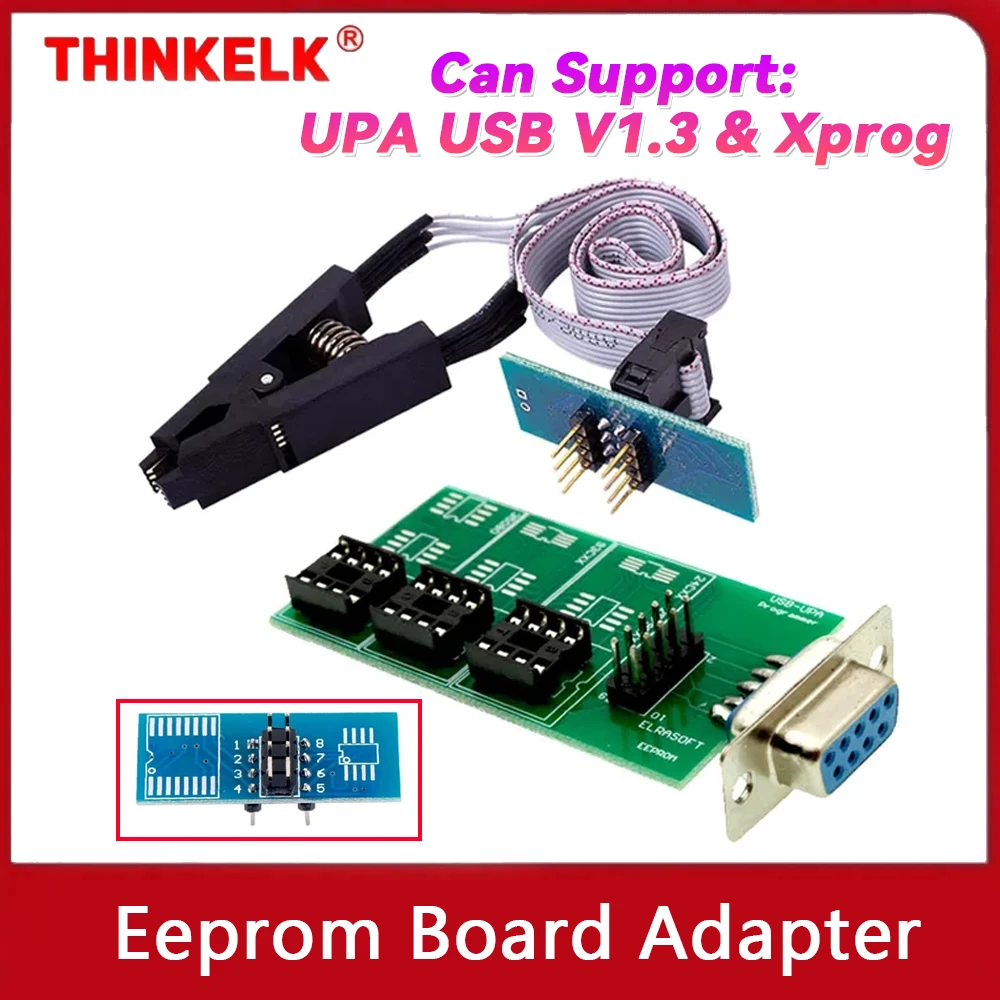 UPA USB V1.3 Xprog ECU Chip Tuning Programmer Eeprom Board Adapter with ...