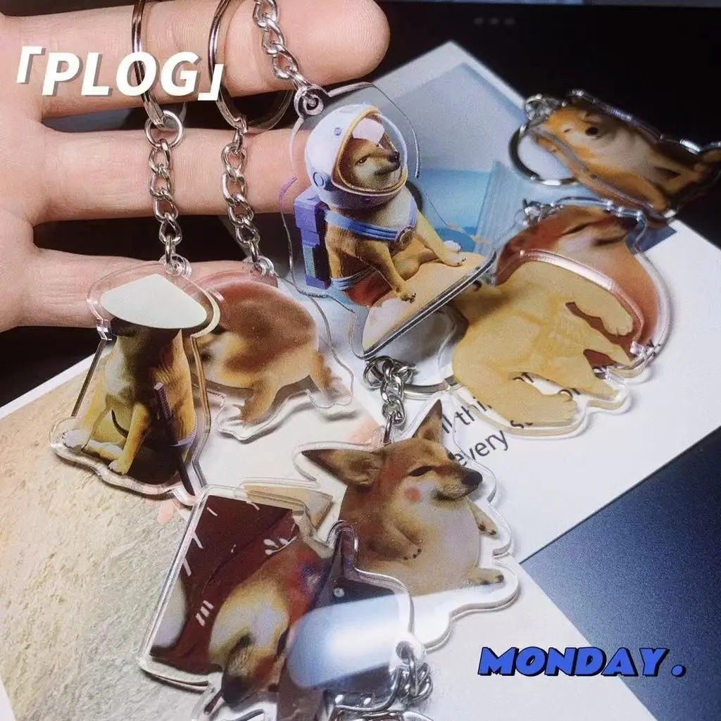 Llavero-Cheems-Meme-Ins-llavero-creativo-celebridad-de-Internet-lindo ...