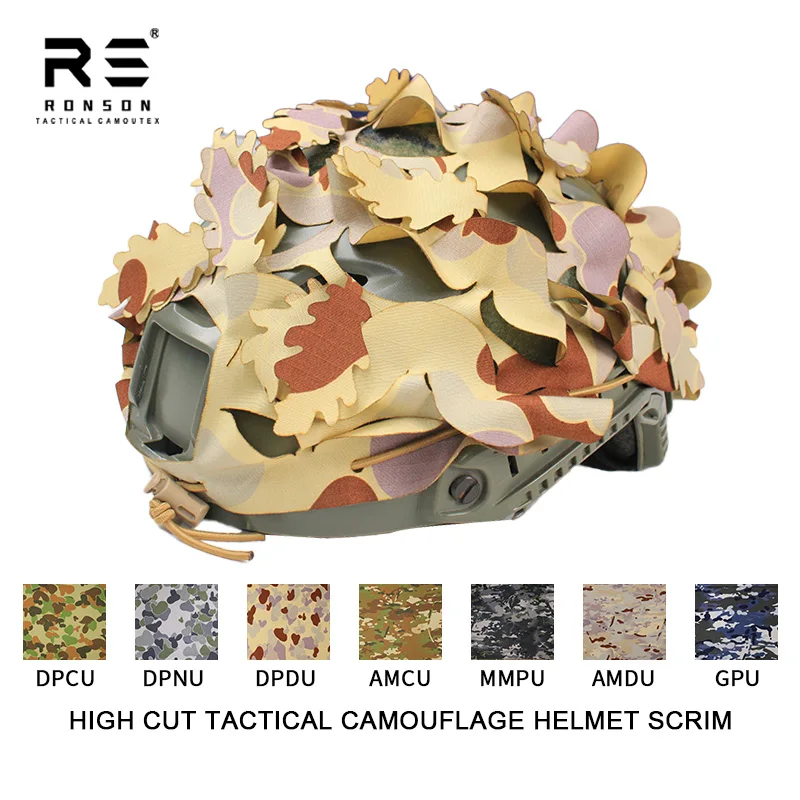 Australian Auscam DPDU Camouflage 3D Laser Cut Tactical FAST Helmet ...