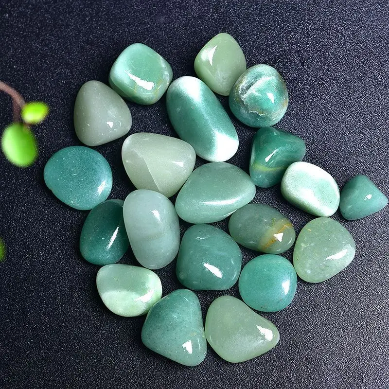 PIERRE VENDUE SEULE,Green Aventurine-1pack (400g)--Grand Grain de ...