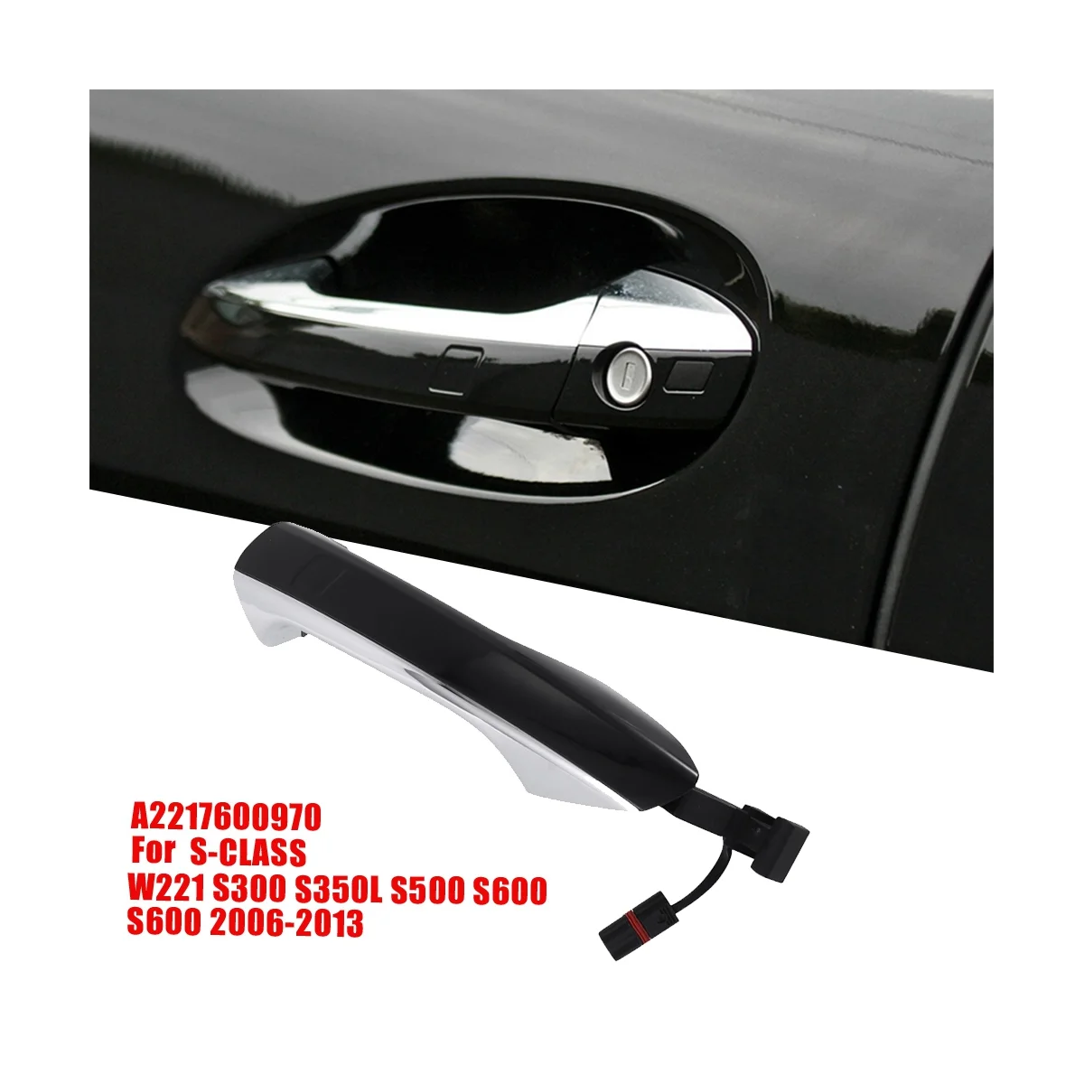 A2217600970-Left-Outside-Door-Handle-for-Mercedes-Benz-S-CLASS-W221 ...