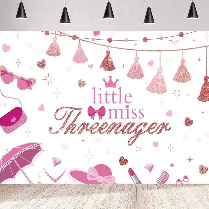 Makeup-Spa-Photography-Backdrop-Birthday-Party-Little-Miss-Threenager ...