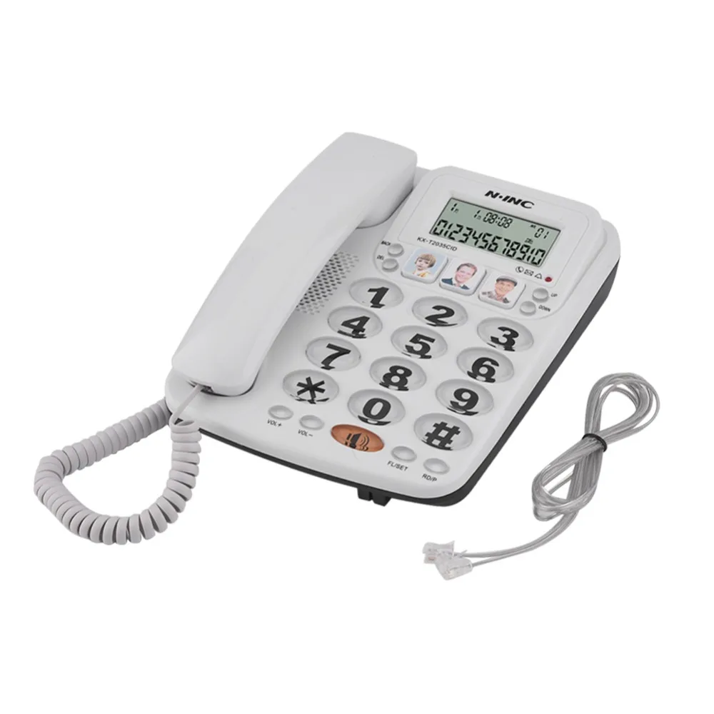 KX-2035CID-2-line-Corded-Phone-with-Speakerphone-Speed-Dial-Phone ...