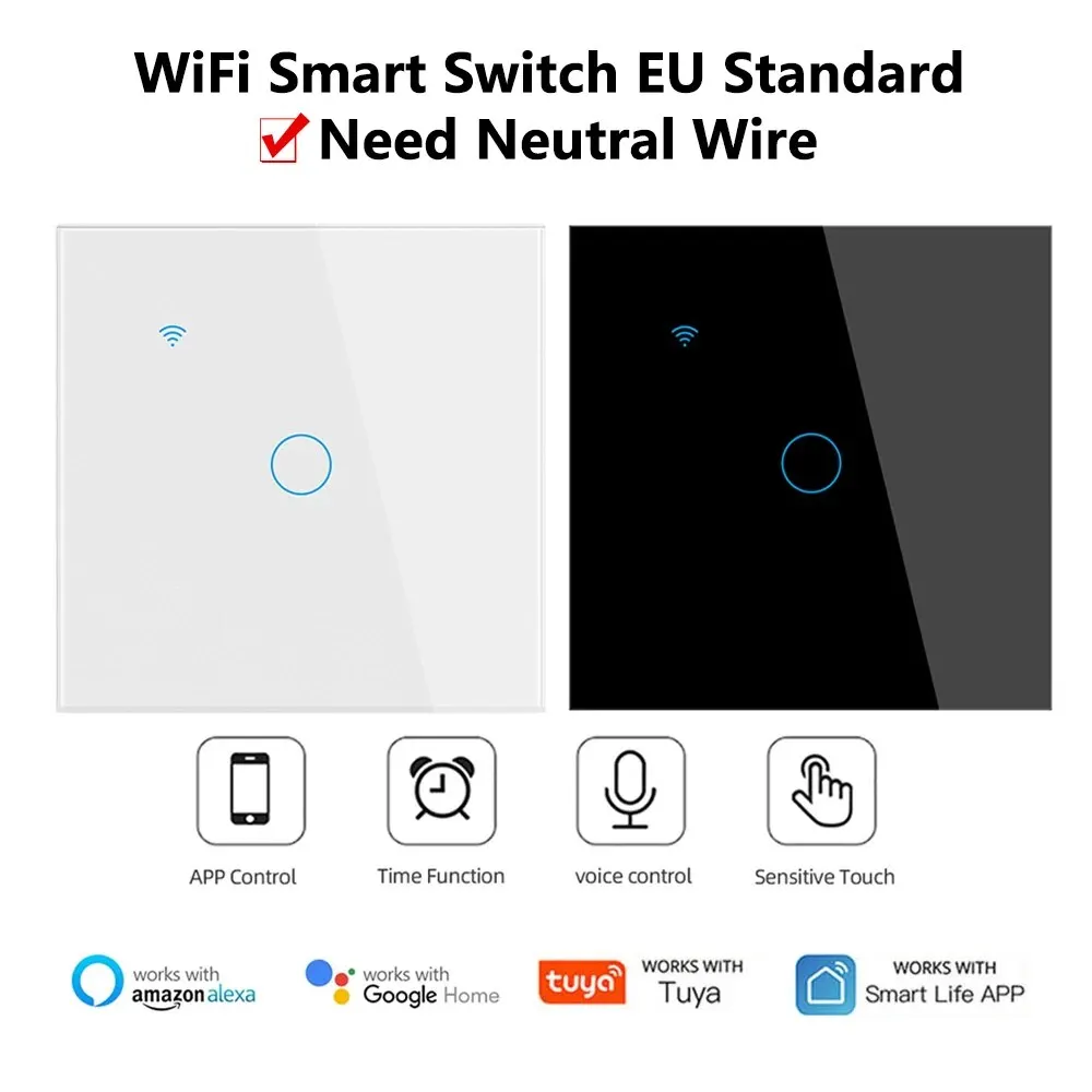 WiFi-Smart-Switch-EU-Light-Wall-Touch-Switch-220V-Need-Neutral-Wire ...