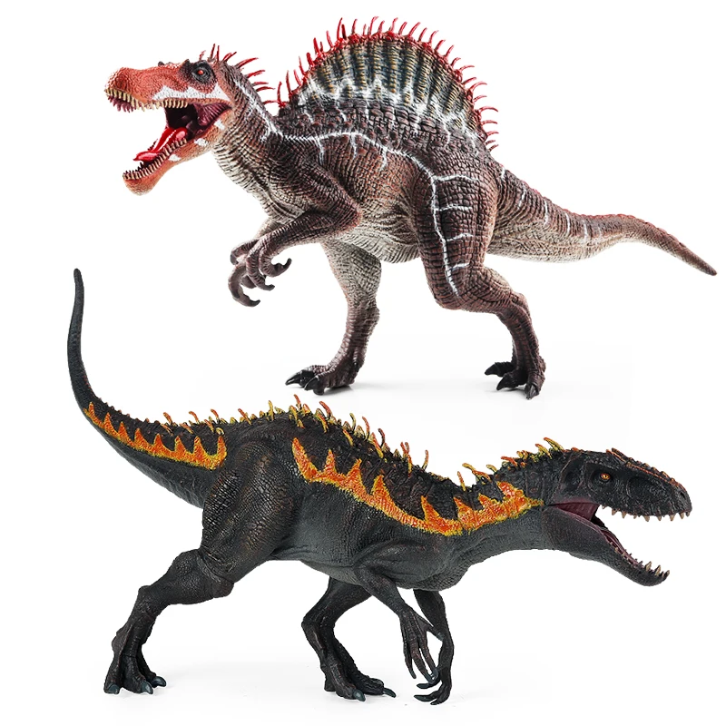Oenux-Jurassic-Dinosaur-Spinosaurus-Indominus-Rex-Action-Figures-Open ...