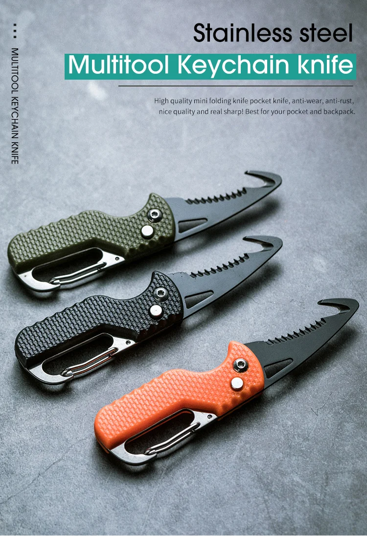 Portable Multifunctional Knife Stainless Open Express Parcel Strap ...