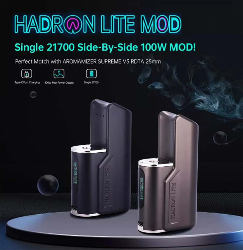Original-Steam-Crave-Hadron-Lite-100W-SBS-Mod-Electronic-Cigarette ...