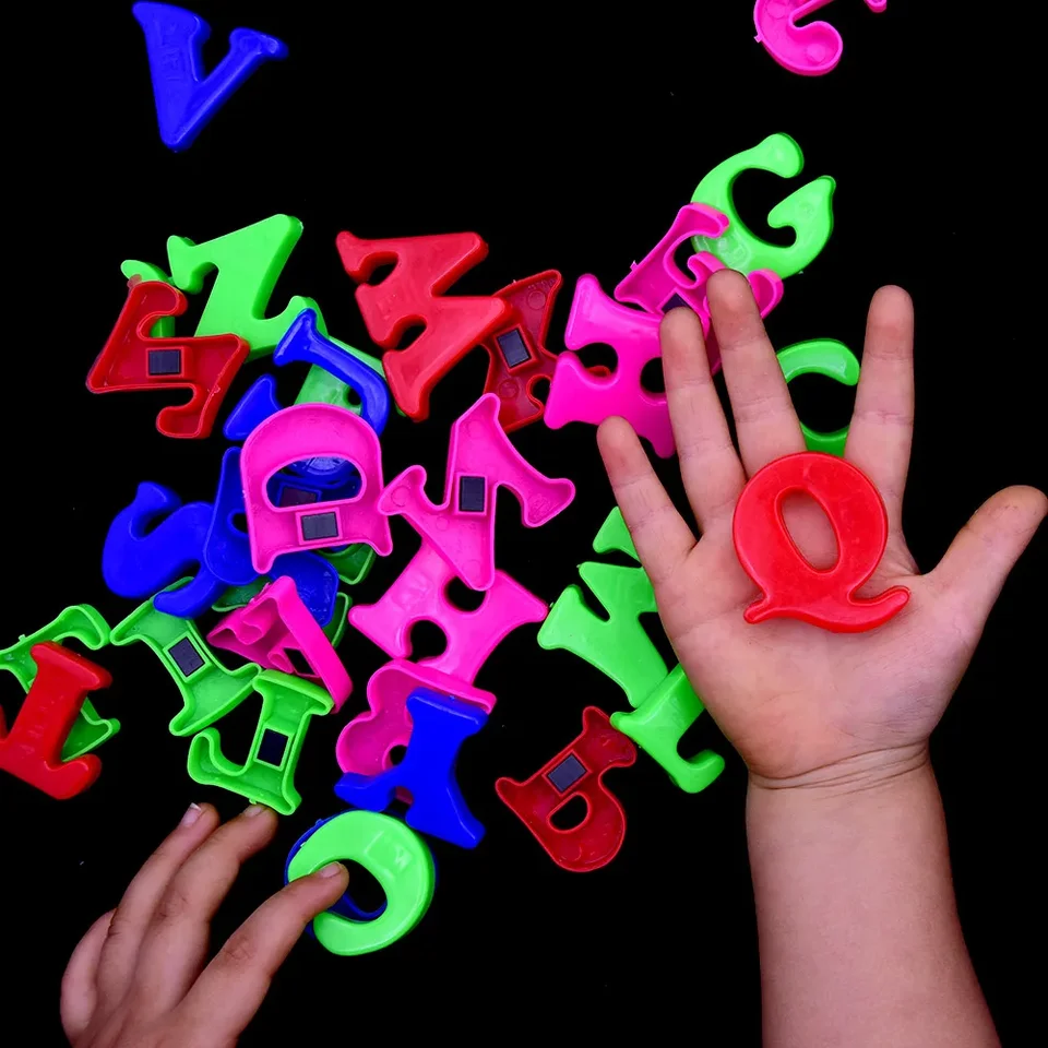 Spanish Alphabet Magnetic Letters Numbers Kids Spanish Magnetic Letters ...